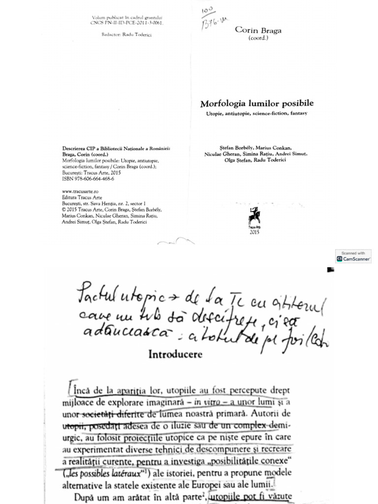 Morfologia Lumilor Posibile | PDF