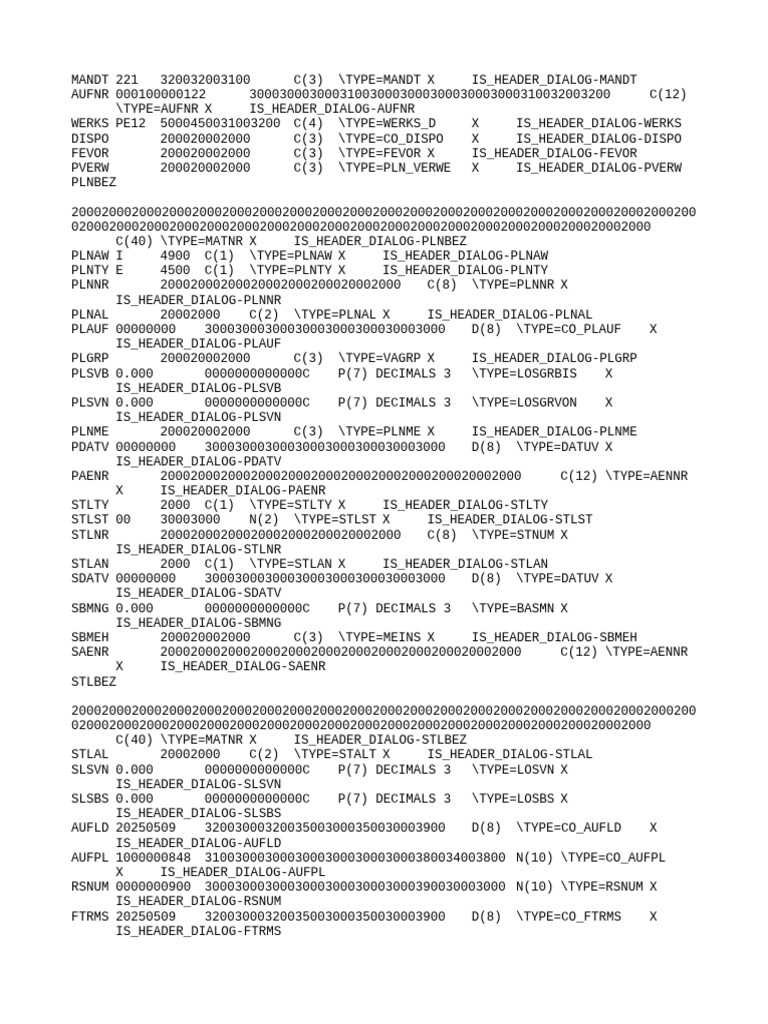 Cierre Tecnico IS - HEADER - DIALOG | PDF