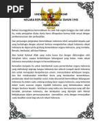 Teks Undang-Undang Dasar 1945 | PDF