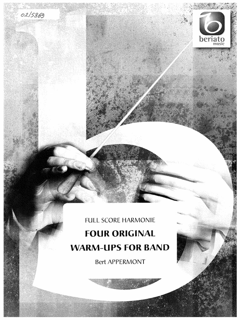 Four Original Warm-Ups For Band - Bert Appermont | PDF