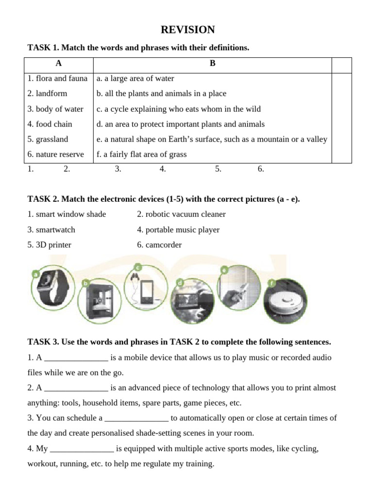 Revision For The Second Semester | PDF