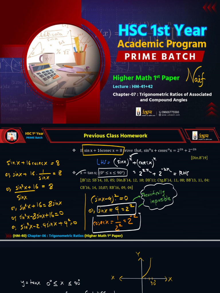 Udvash Class Notes | PDF