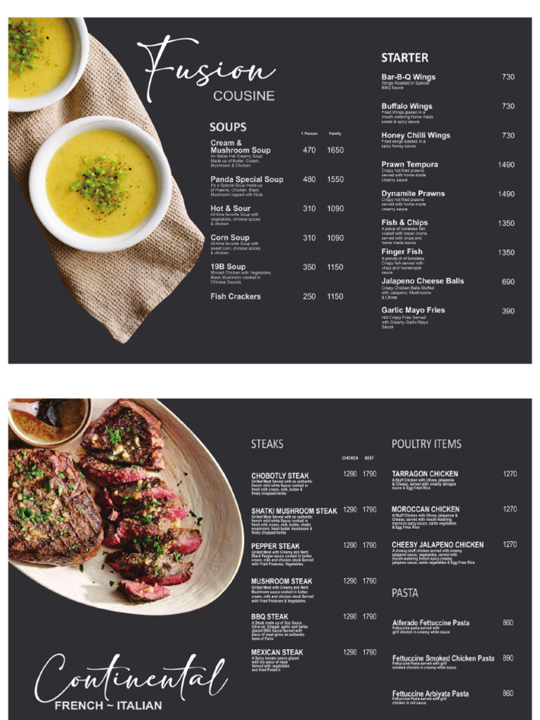 panda kitchen menu | PDF