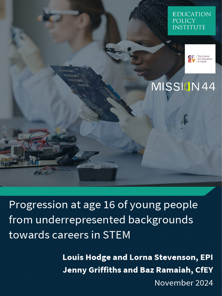 EPI CfEY - STEM Underrepresented Backgrounds - Publication Version ...