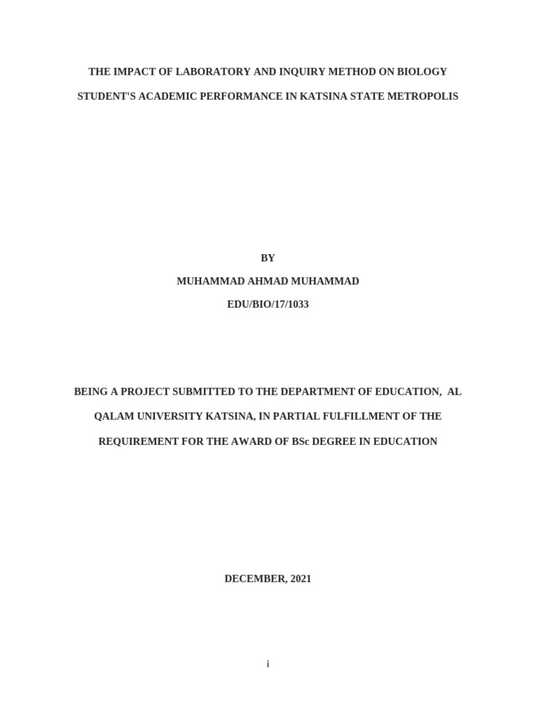 Complet Project | PDF | Science | Learning