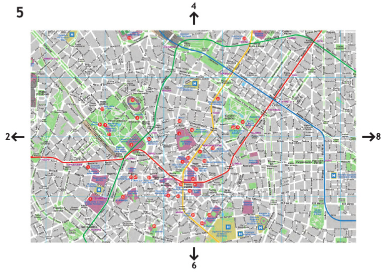 Mappa Milano 5 en | PDF