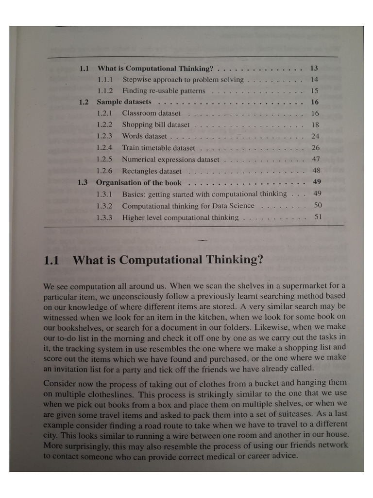 Computational Thinking | PDF