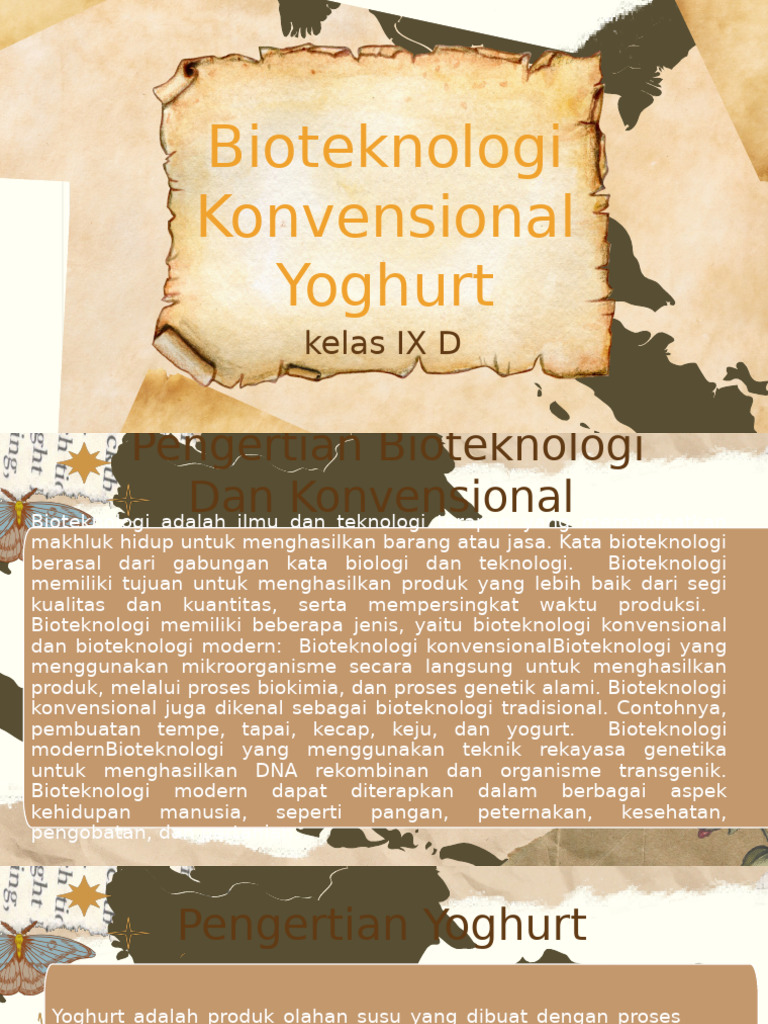 Selebrasi Bioteknologi Konvensional p5 Kelas 9d | PDF