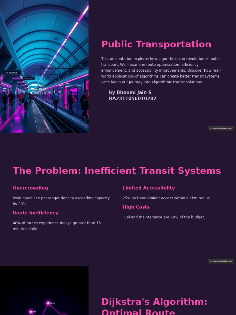 Public Transportation | PDF | Graph Theory | Transport