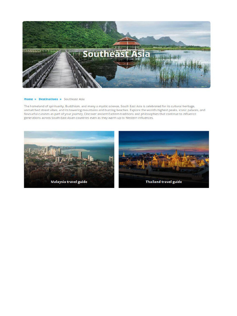 Flydubai Destinations - Asia | PDF