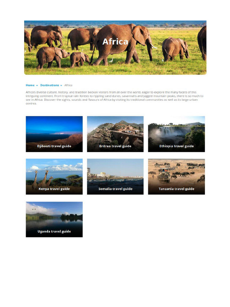 flydubai Africa destinations | PDF