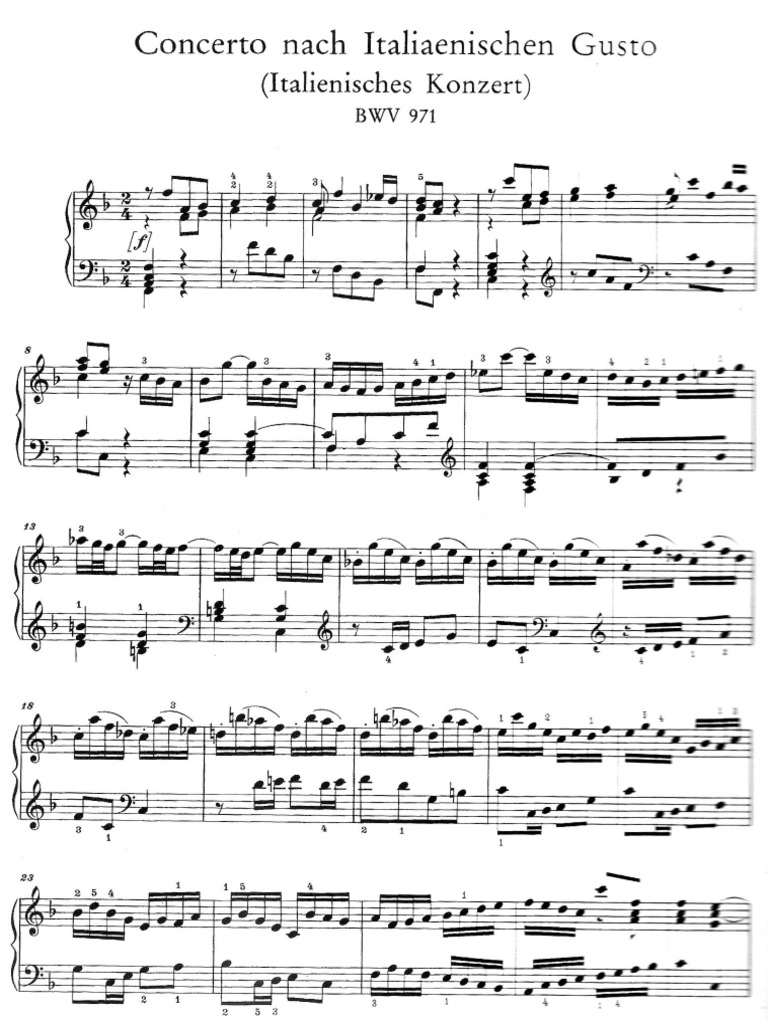 Italian Concerto | PDF