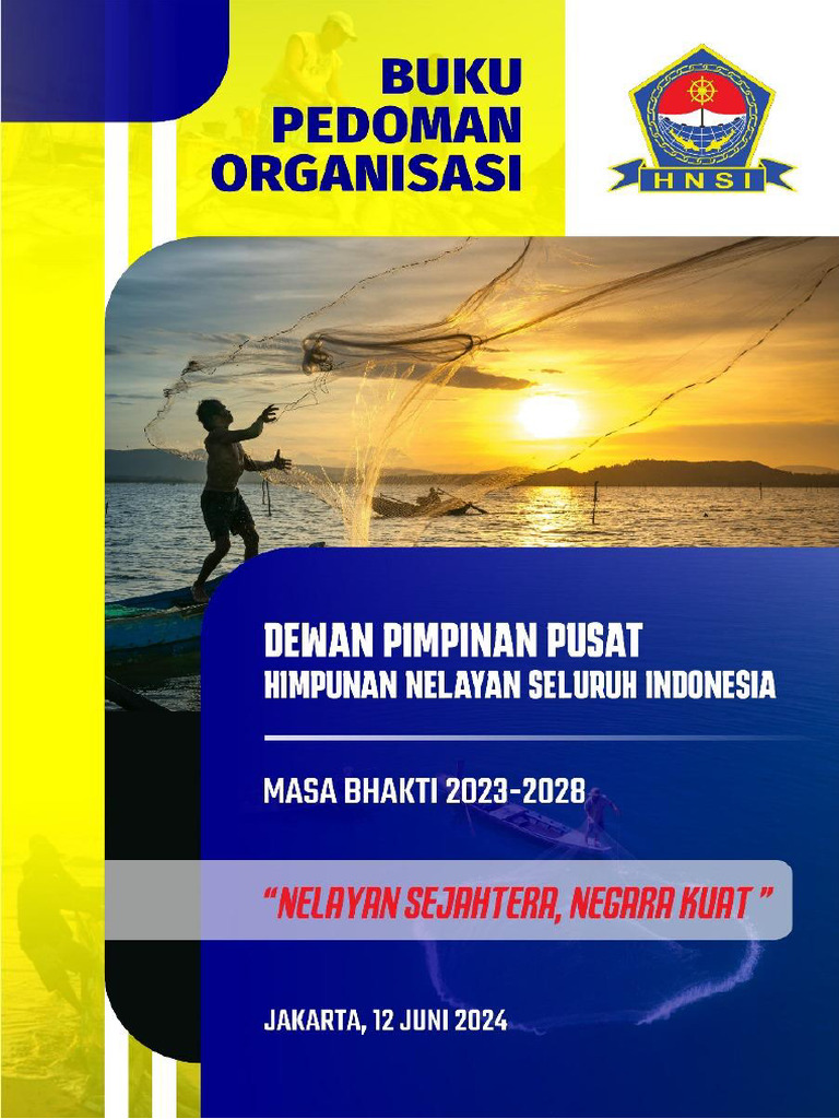 Buku Pedoman Organisasi-Hnsi-2023-2028-Final-18 Juni 2024 | PDF
