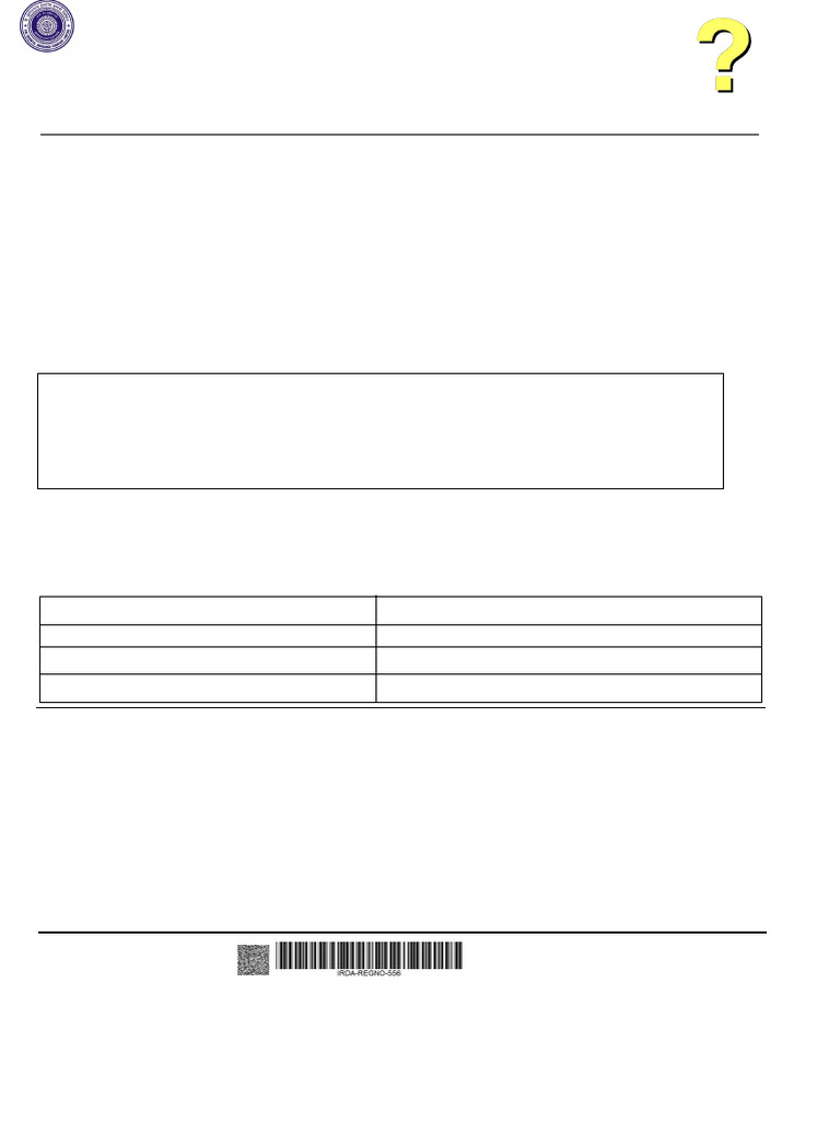 Policy - Document - 163301 48 2025 1849 | PDF | Insurance