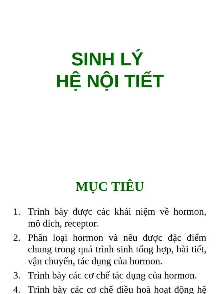 Sinh ly he noi tiet - Tâm | PDF
