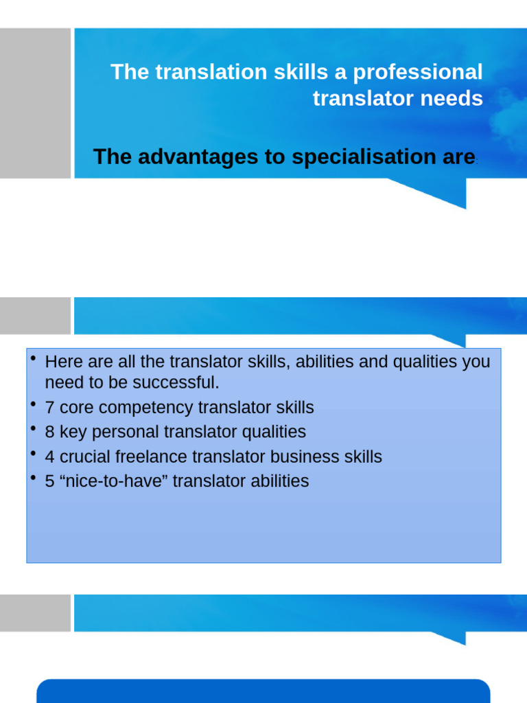 Skills TR | PDF | Translations | Vocabulary