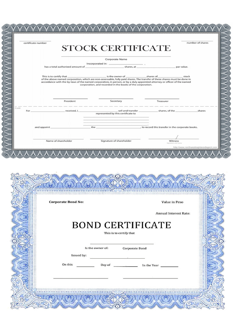 Stock-Certificate | PDF