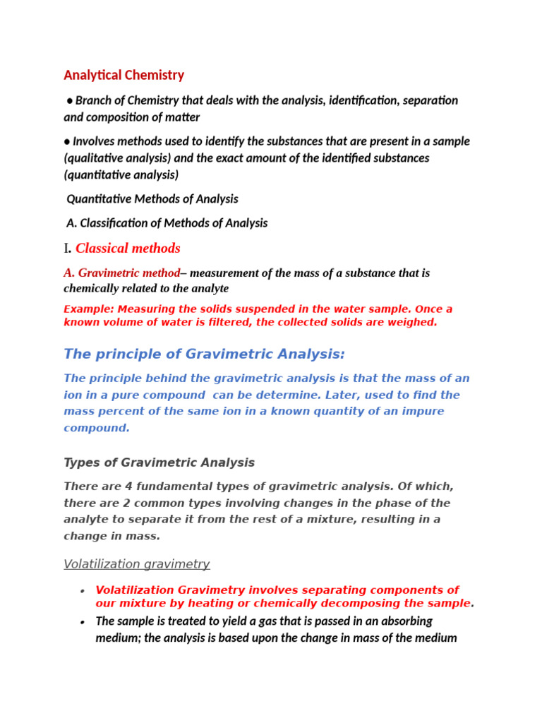 Qualitative vs Quantitative Analysis Techniques | PDF | Titration ...