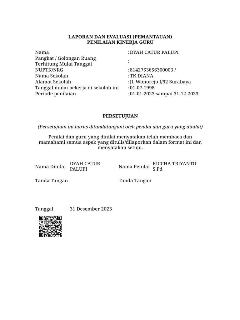 Lampiran 1b-Pemantauan-DYAH CATUR PALUPI | PDF
