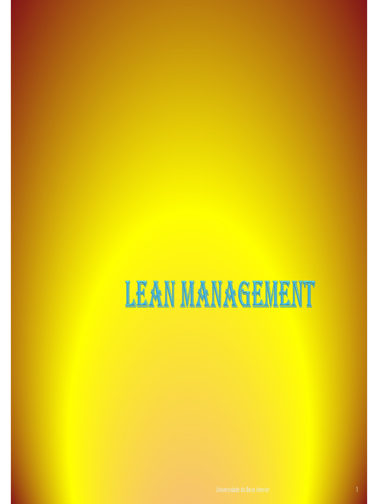 Key Elements of Lean Production | PDF | Lean Manufacturing | Business