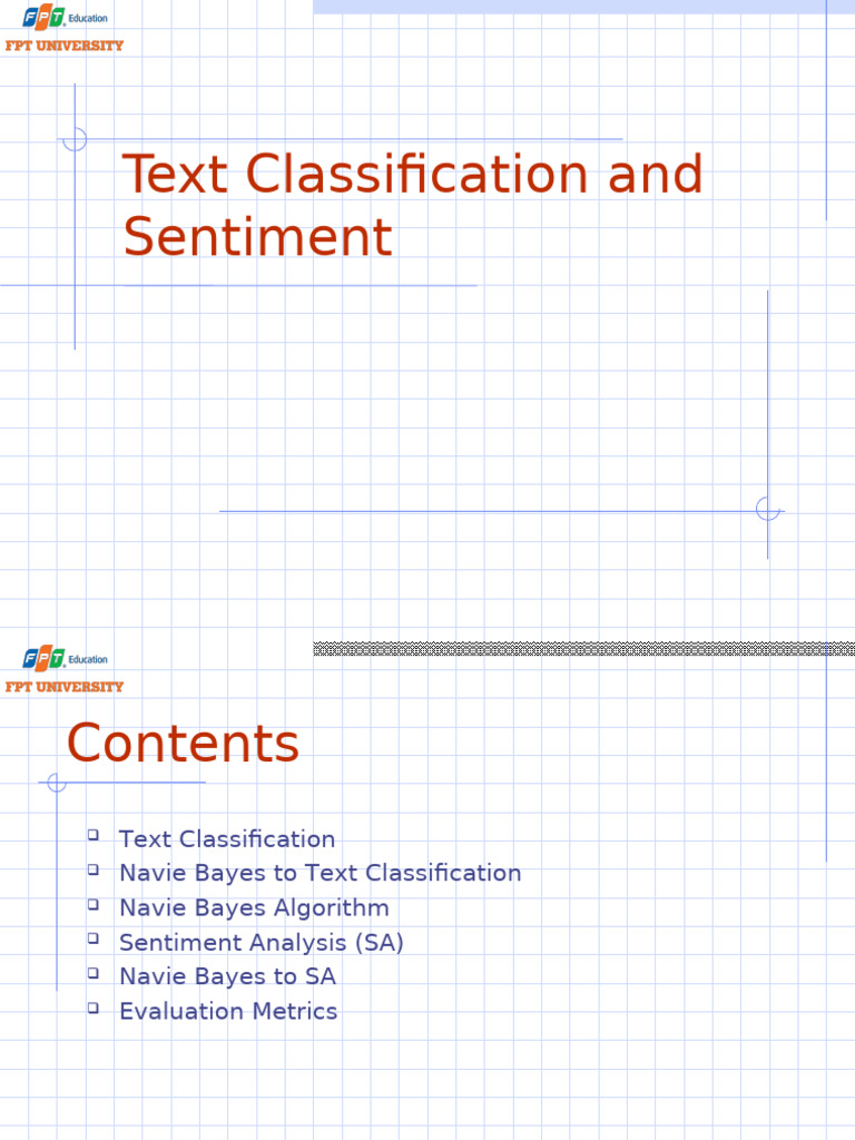03. Naive Bayes - Text Classification and Sentiment | PDF | Statistical Classification | Applied ...
