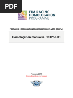 FIM FRHPhe-02 Helmet Standards 2026 | PDF