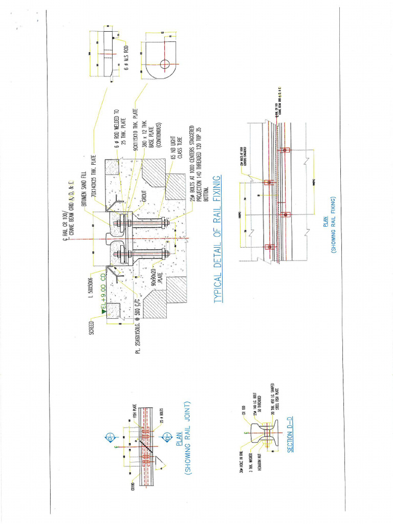 Crane RAil CR100 Drawing | PDF