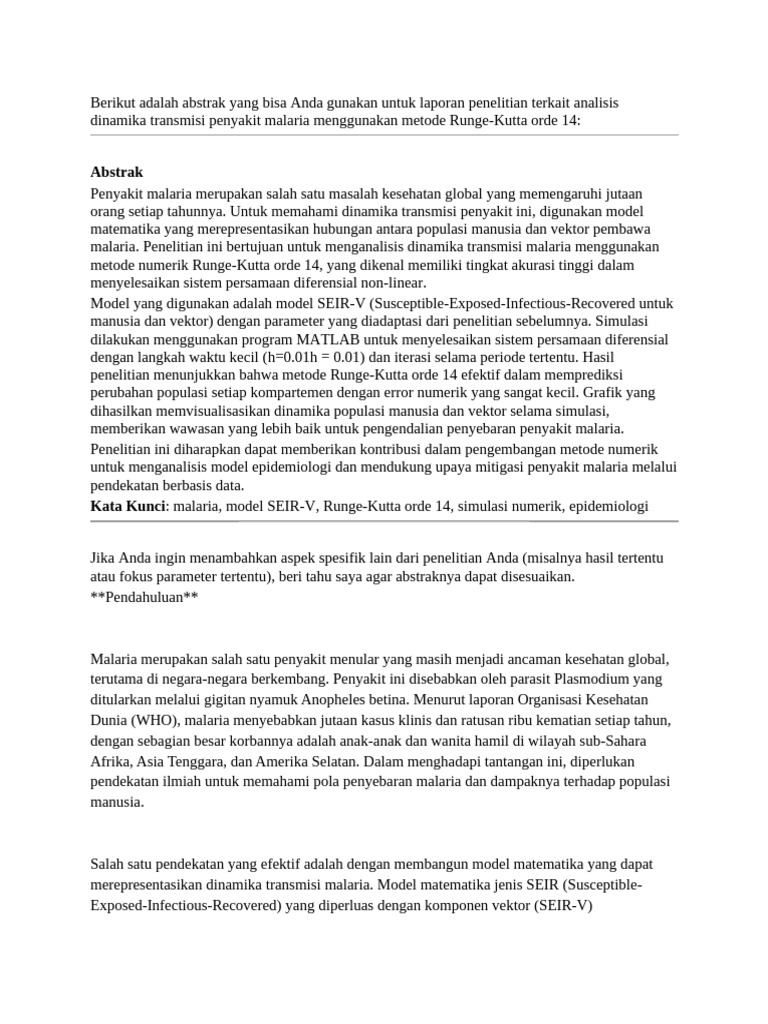 Laporan Metnum | PDF