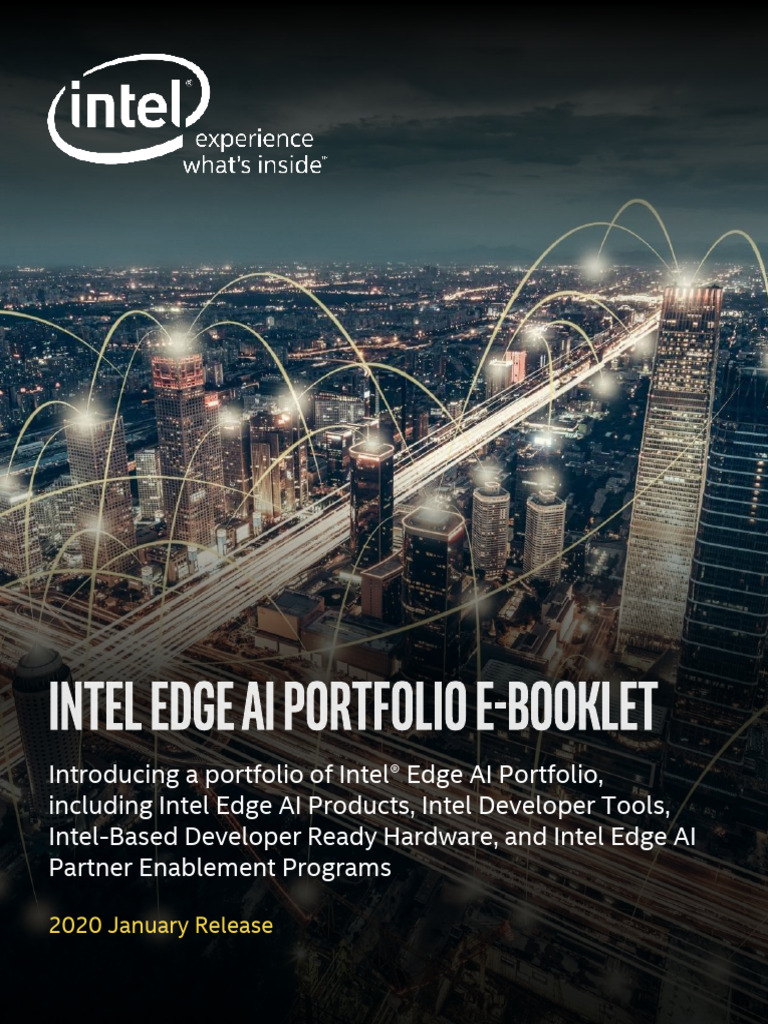Intel Edge Ai Portfolio Ebooklet 2020 | PDF | Graphics Processing Unit | Cloud Computing