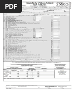 VAT Return Form for 2025 Q1 | PDF | Value Added Tax | Taxes