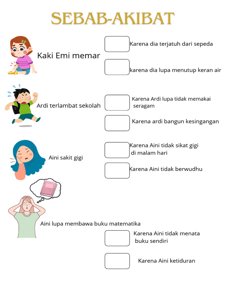 Sebab Akibat | PDF
