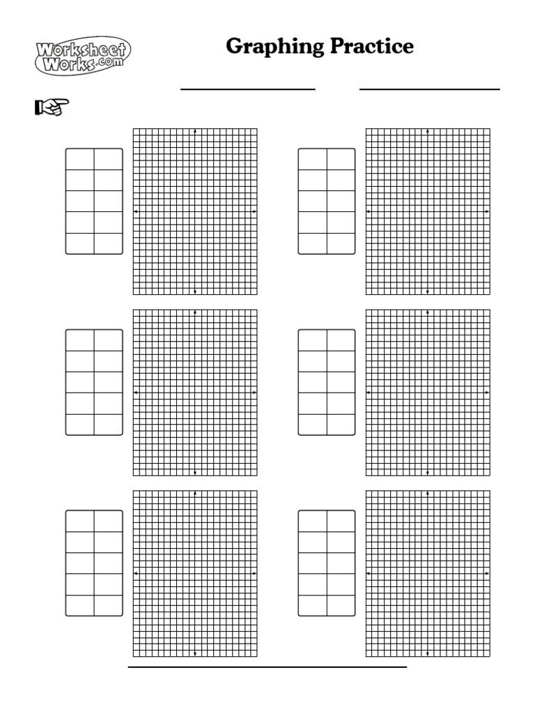 WorksheetWorks Graphing Practice 2 | PDF