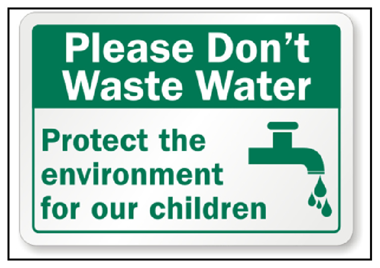 A3 - Please Safe Water Safe The Environment | PDF