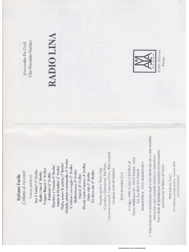 Tutta Radio Lina Ed Esercizi | PDF