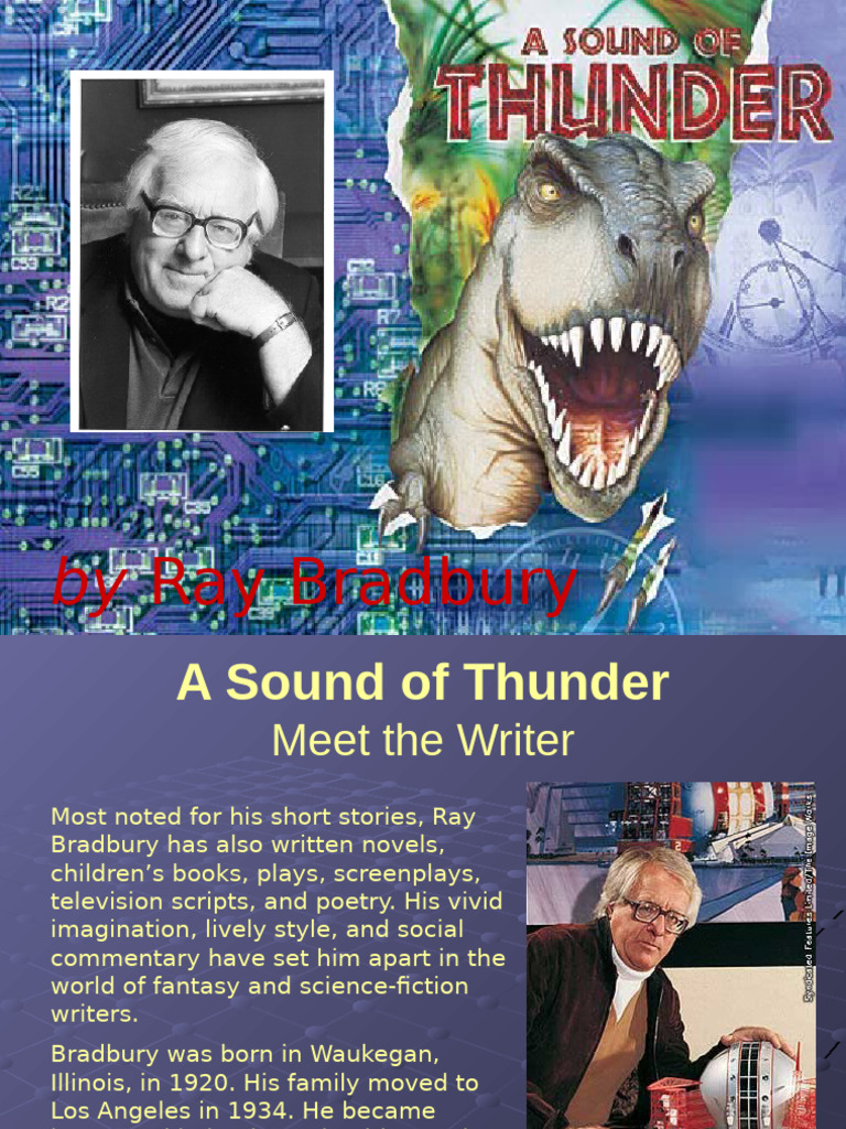A Sound of Thunder | PDF | Ray Bradbury | Science Fiction