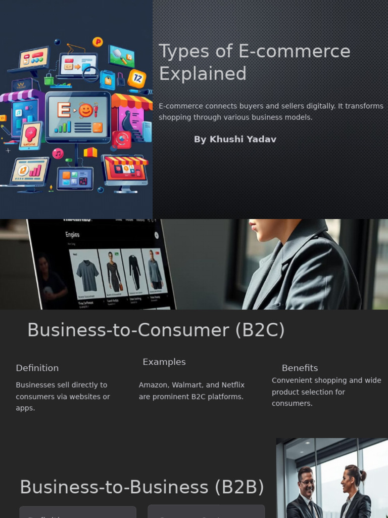 E Commerce and Its Types | PDF