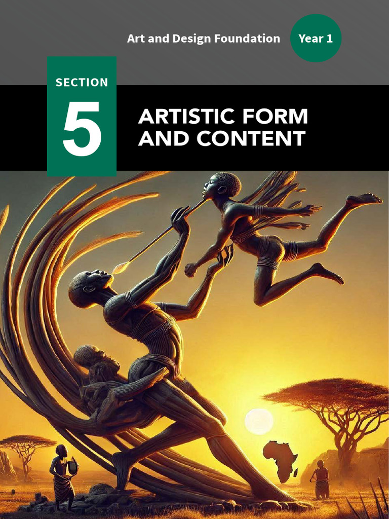 Art and Design Foundation - LM - Section 5 - LV | PDF | Composition (Visual Arts) | Evaluation