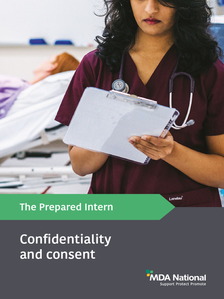 Confidentiality Consent Booklet | PDF | Informed Consent | Confidentiality