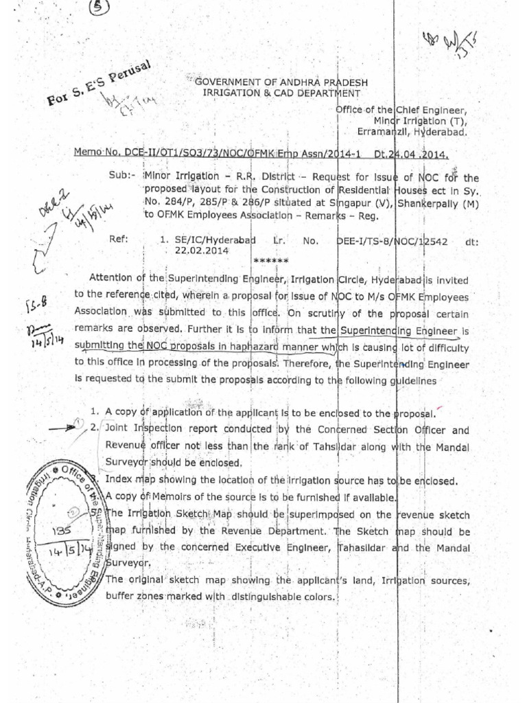 CE - Circular - NOC References | PDF