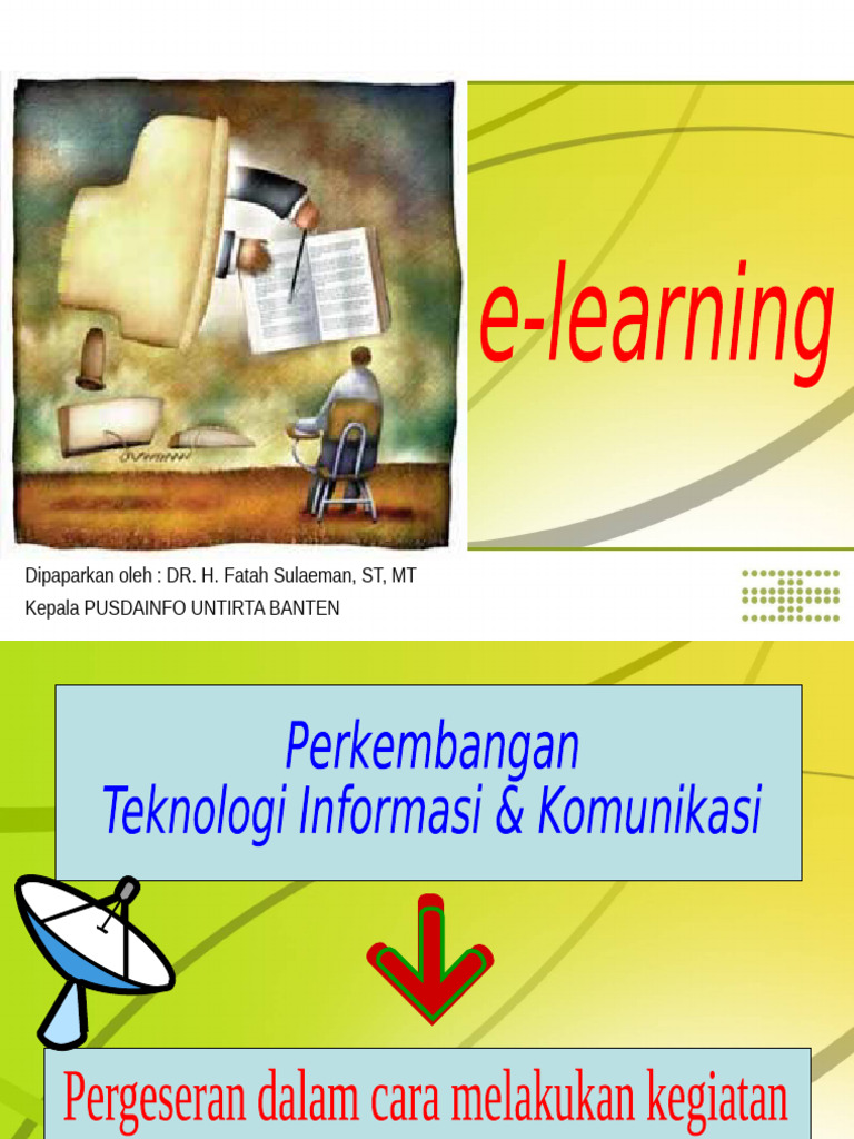 E-Learningfatah2okutkpasca Materi Ke 3 TIK Untuk Pendidikan | PDF | Educational Technology ...