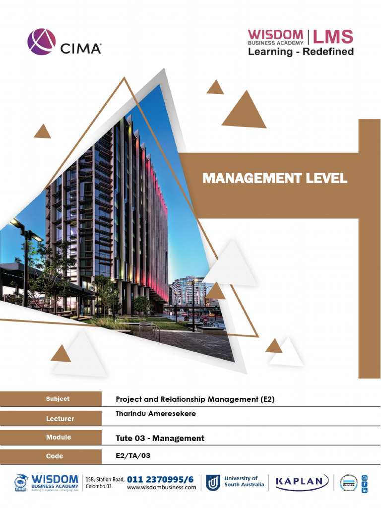 E2 - Relationships Management 4 | PDF | Leadership | Popular Psychology