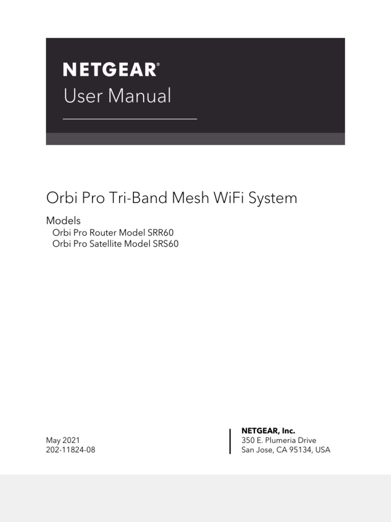 Orbi Mesh | PDF | Wi Fi | Computer Network