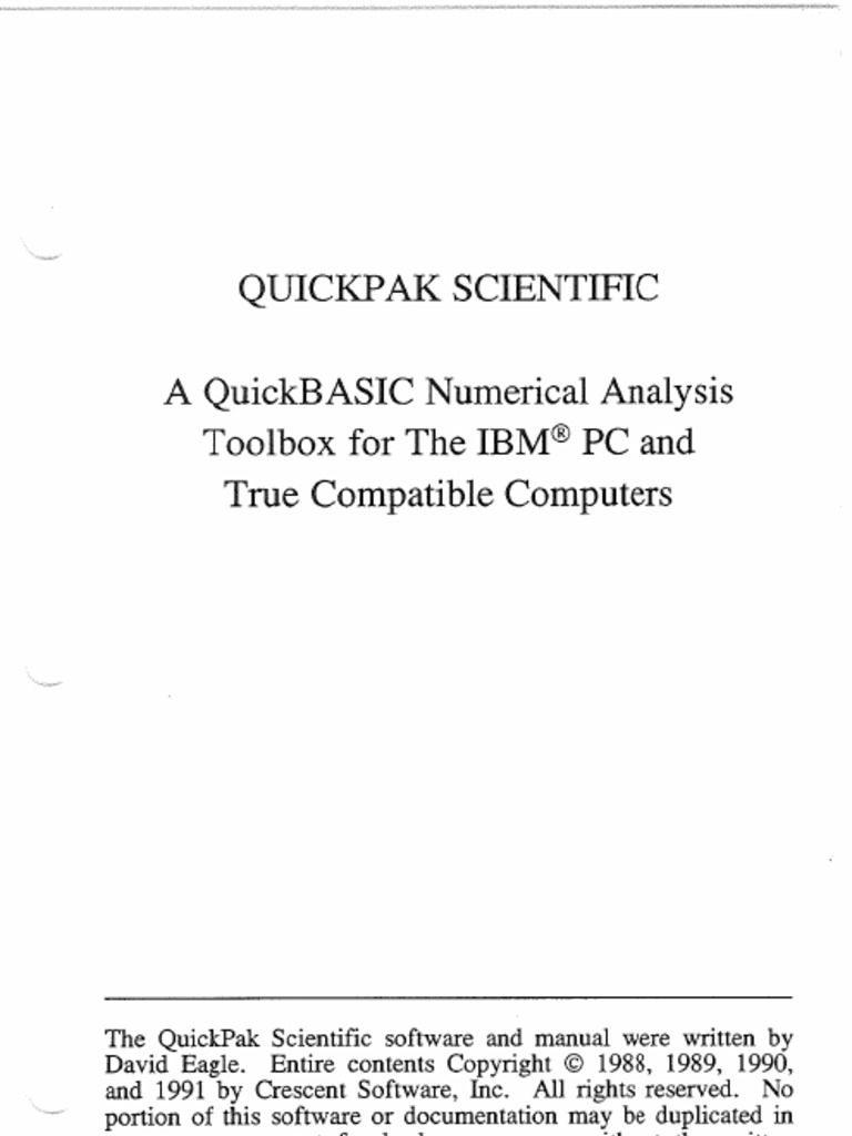 QuickPak Scientific | PDF