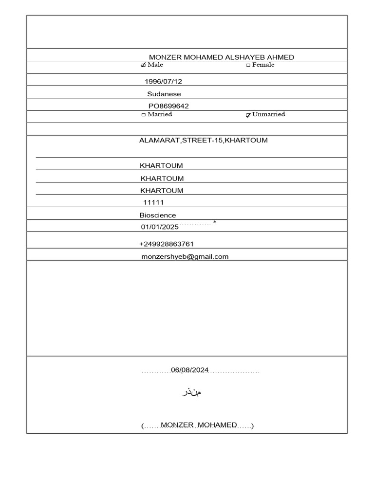 06 Personal Statement To Obey Indonesian Rules-1 | PDF