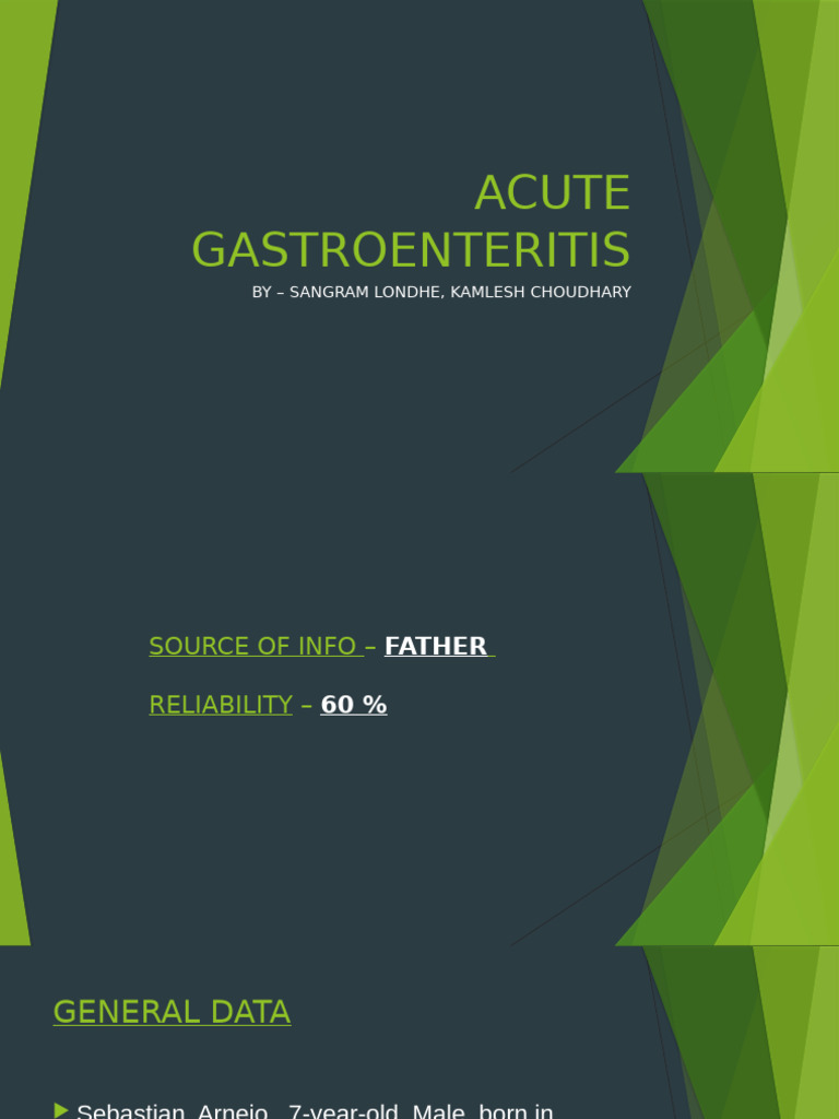Acute Gastroenteritis | PDF | Breastfeeding | Pregnancy