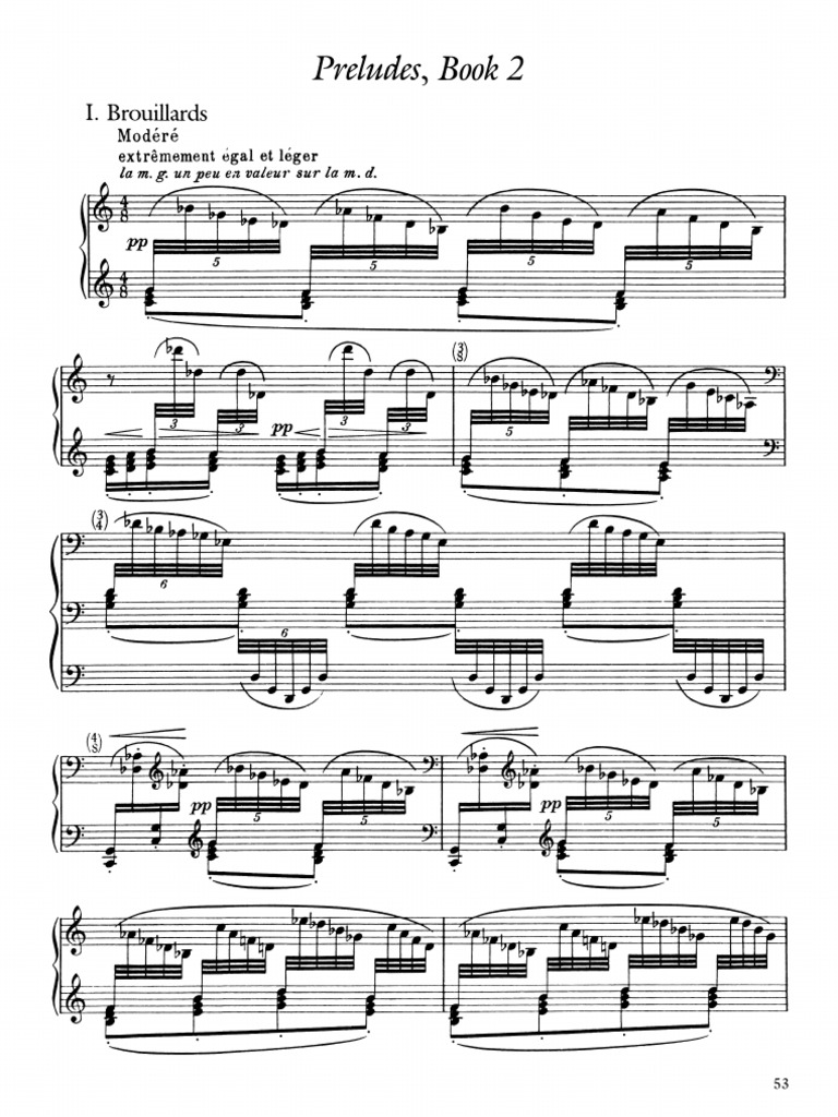 IMSLP922662-PMLP2396-Debussy Preludes Dover 2 | PDF