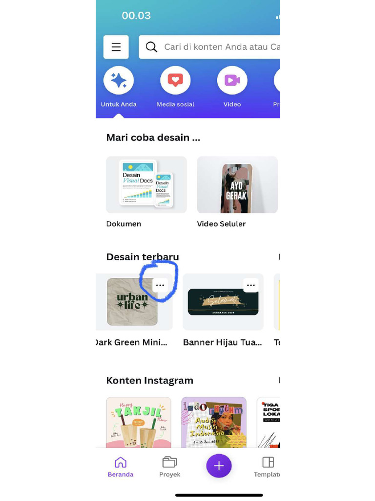 Versi 1 - Tutor Pindah Design Canva | PDF