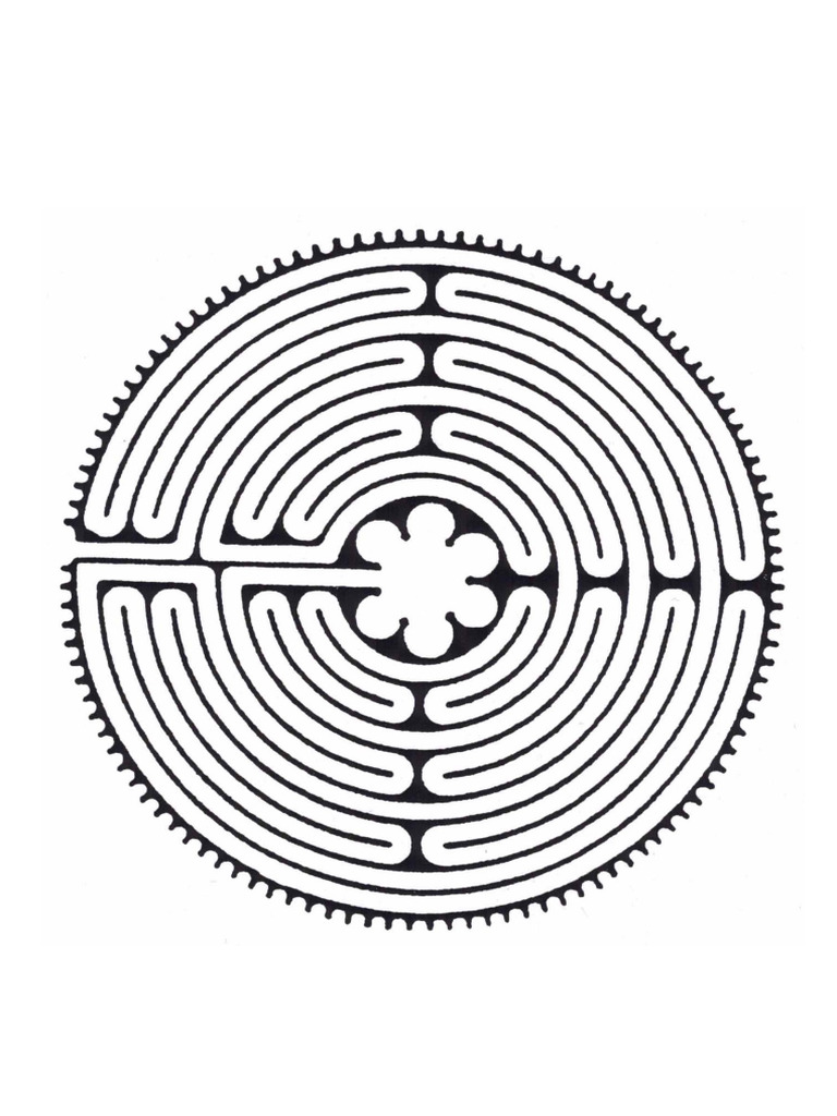 labirintus alaprajz_chartres | PDF