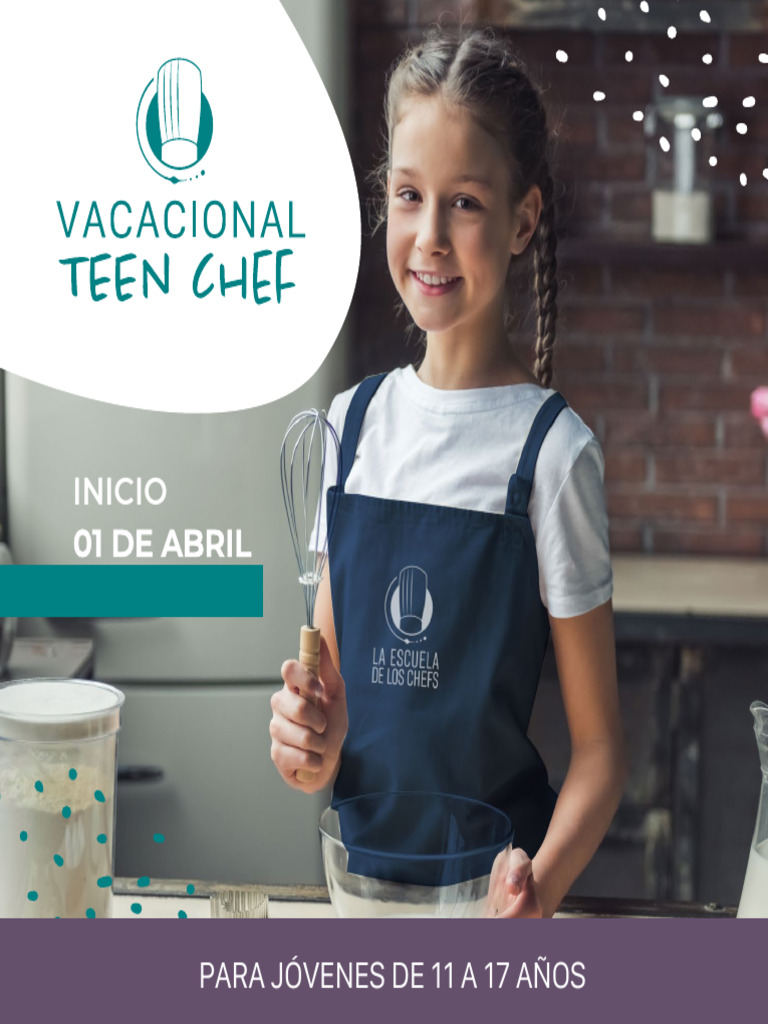 Vacacional Teen Chef | PDF