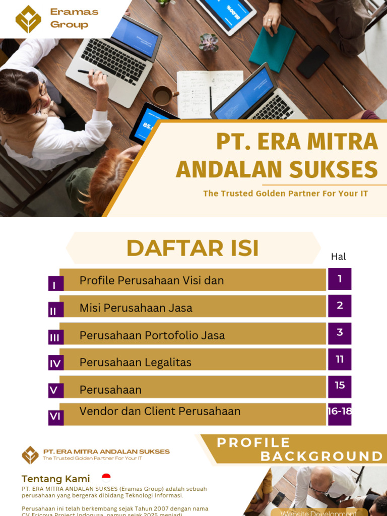 COMPANY PROFILE PT. ERAMAS-rev2 | PDF